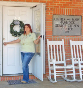 Laura at front door – Alabama Department of Senior Services